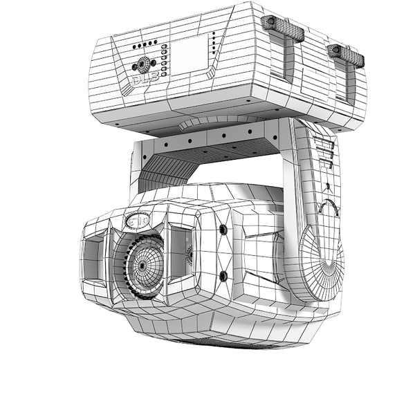 3d barco dl3 digital automated model