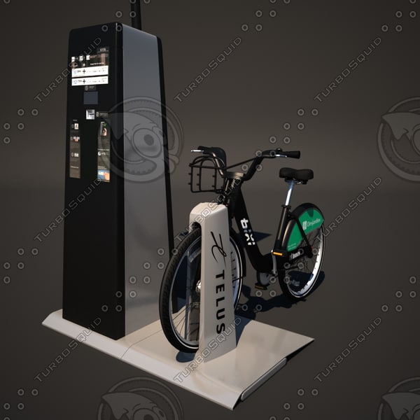 toronto bixi 3d model