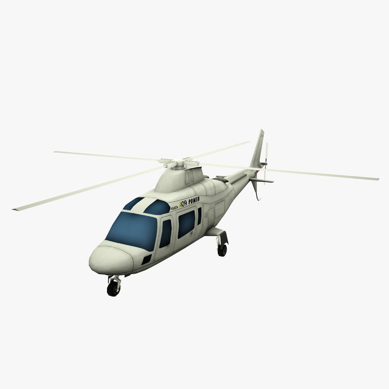 3d agusta a-109 medical