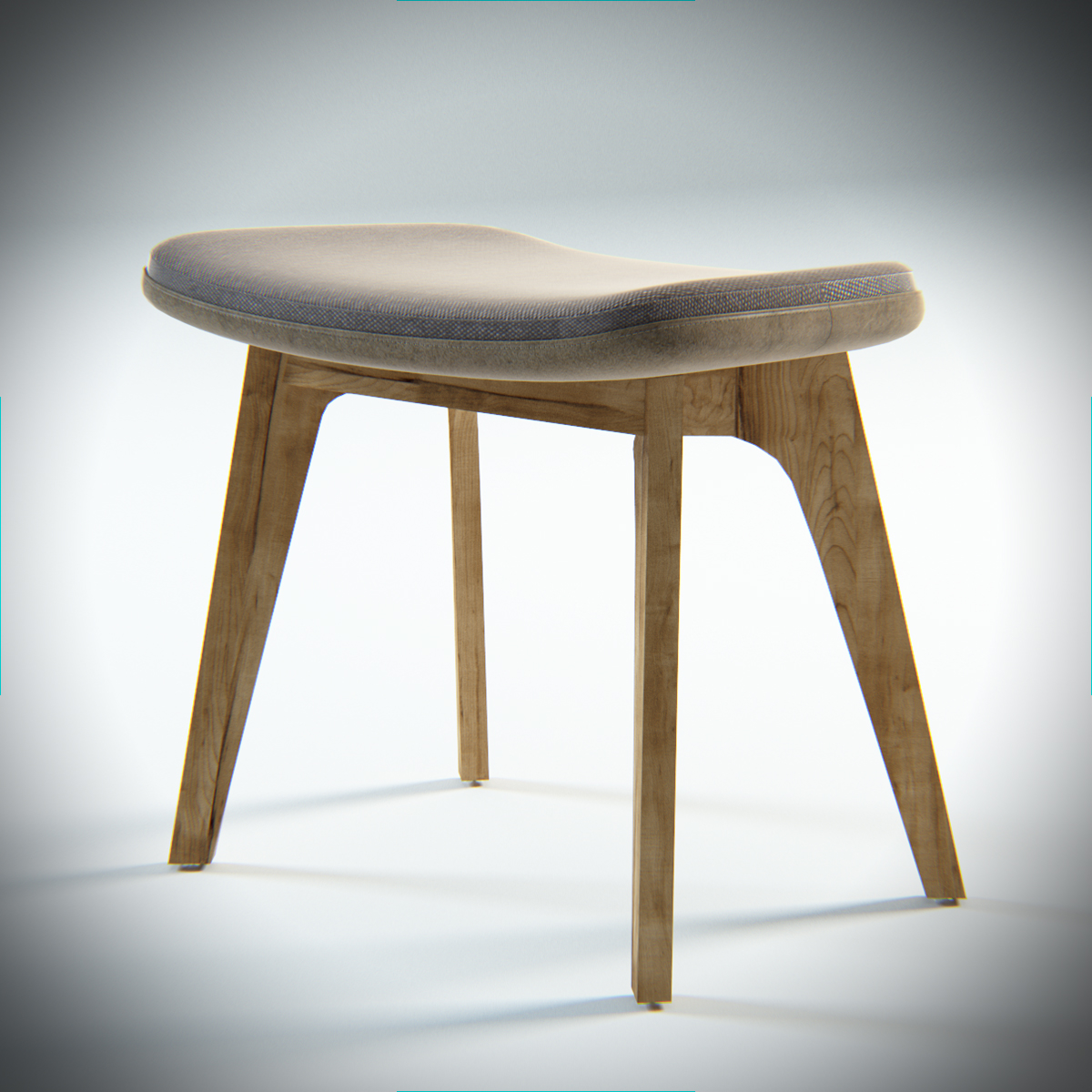 3ds morph lounge chair pouf