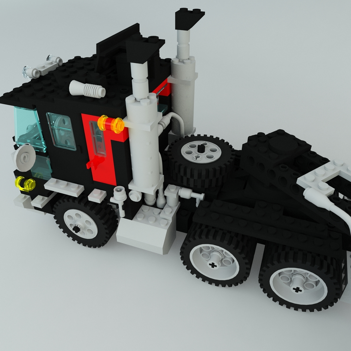 truck trailer lego set max