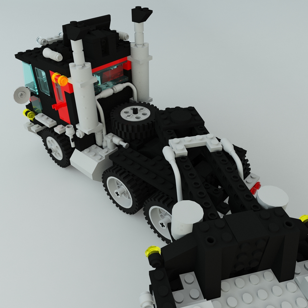 truck trailer lego set max