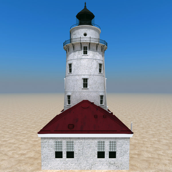 3d 3ds lighthouse 5