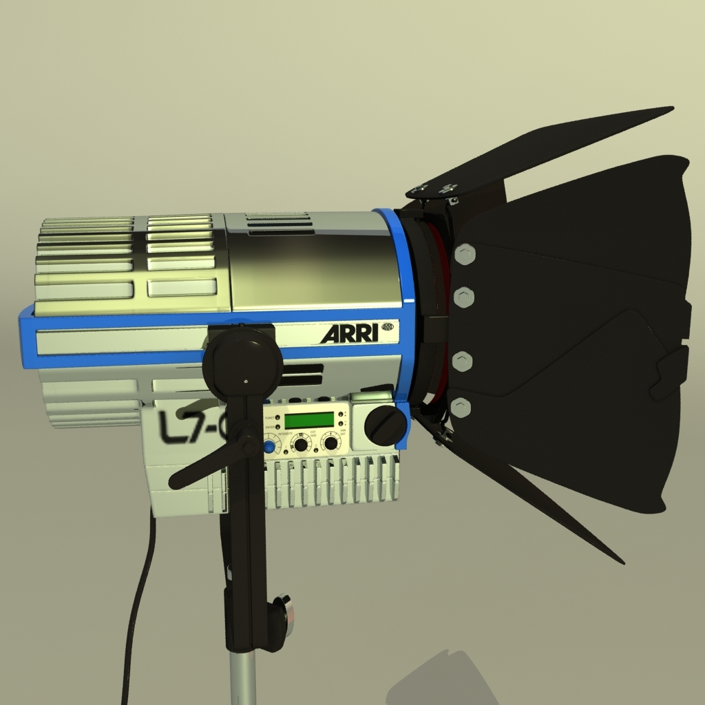 arri l7-c lights obj