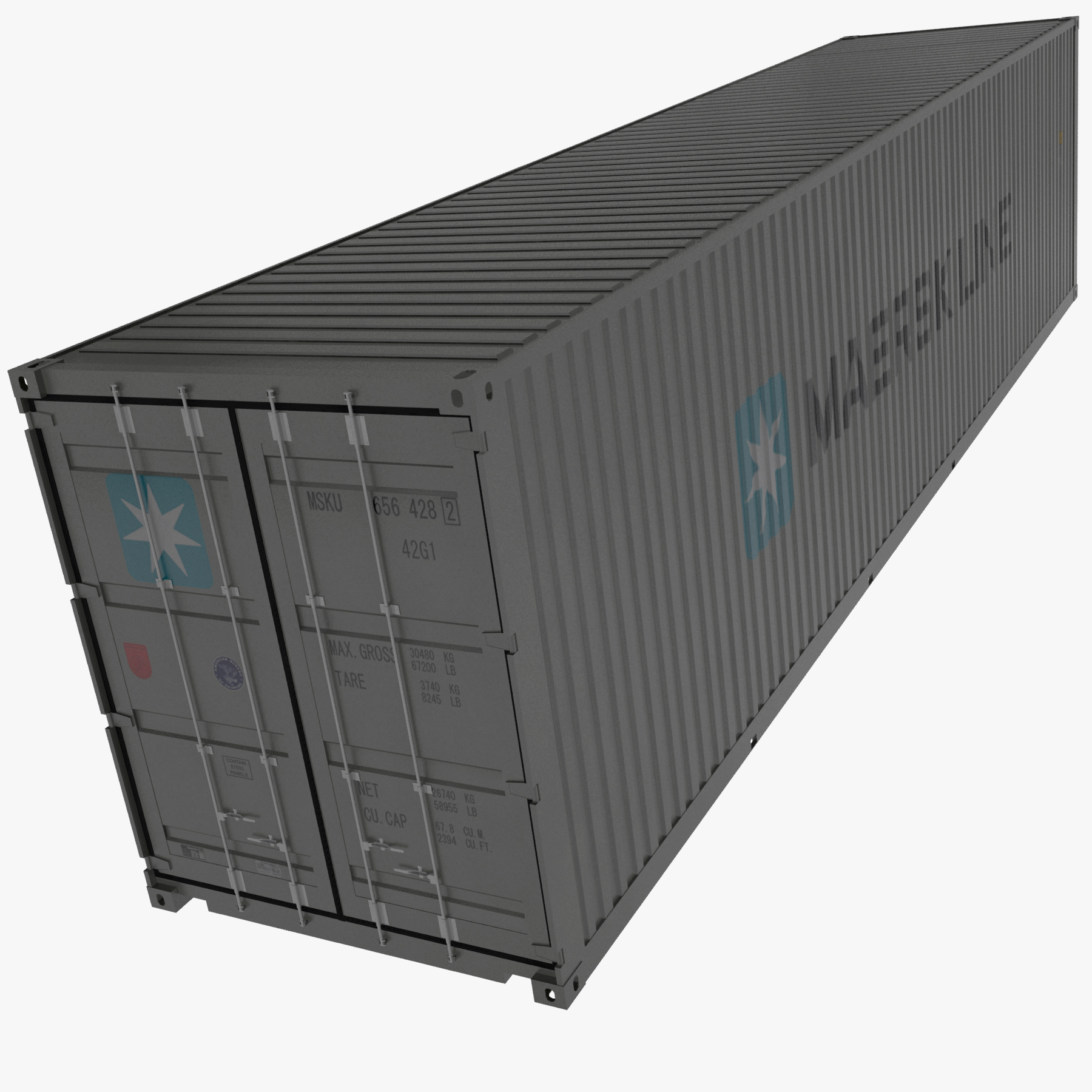 max maersk line 40ft container