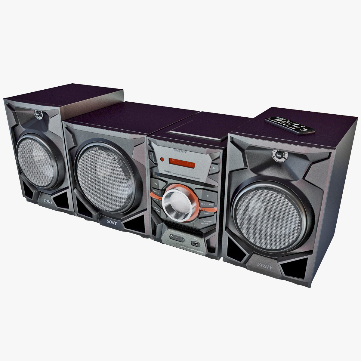 3ds max sony mhc ex900 set