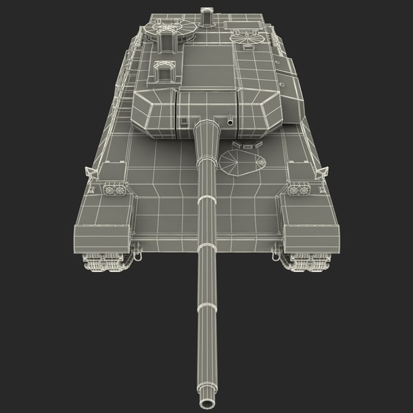 brazilian ee-t1 battle tank 3d 3ds