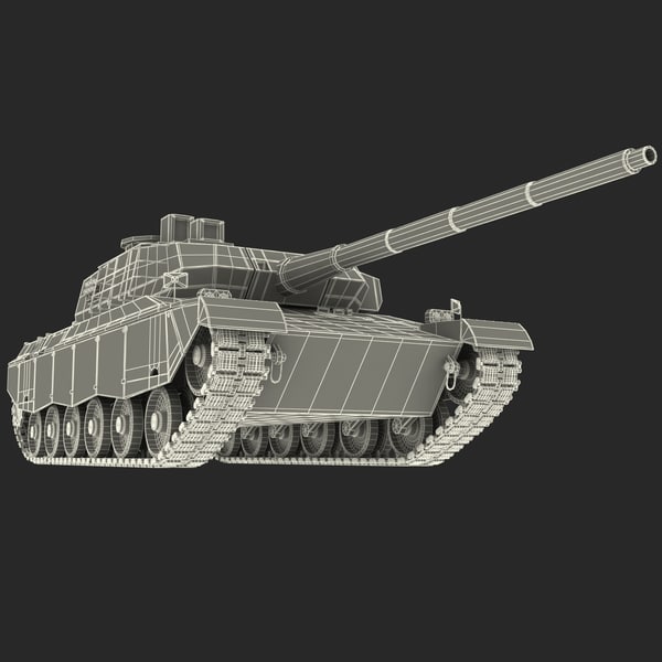 brazilian ee-t1 battle tank 3d 3ds