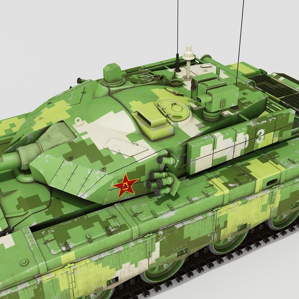 chinese tank 2 3d model