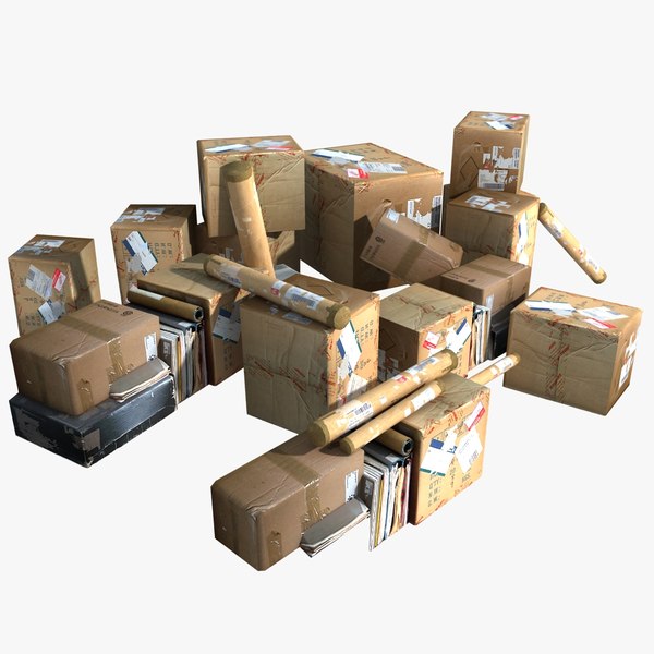 warehouse clutter 3d max