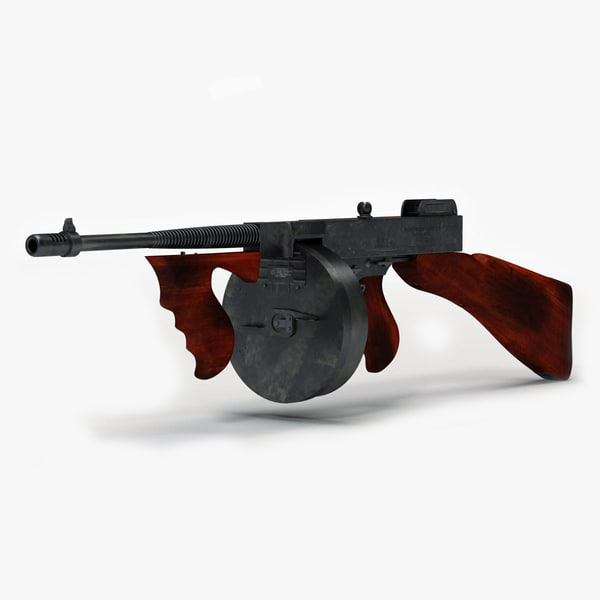 tommy gun obj