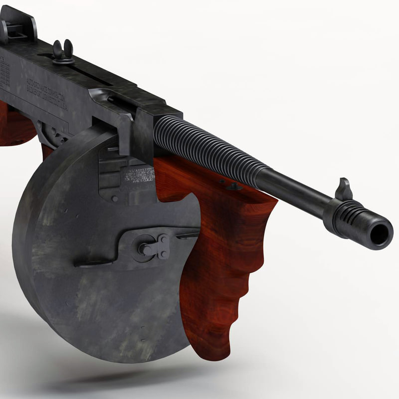 tommy gun obj