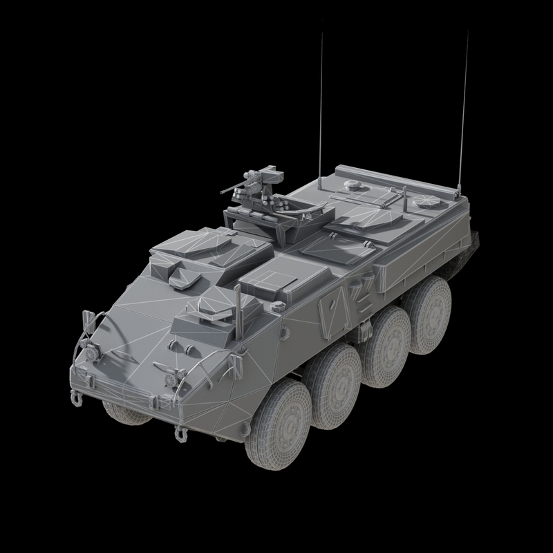 3d stryker icv