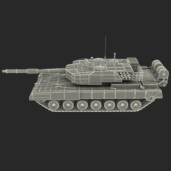 indian arjun tank main 3d obj