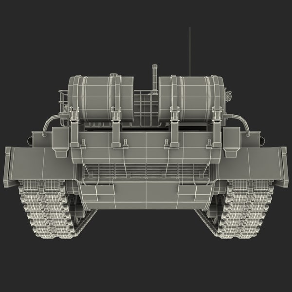 indian arjun tank main 3d obj
