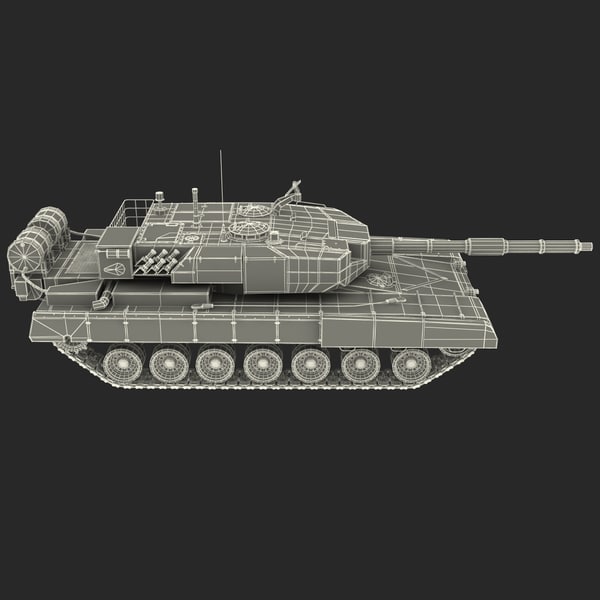 indian arjun tank main 3d obj