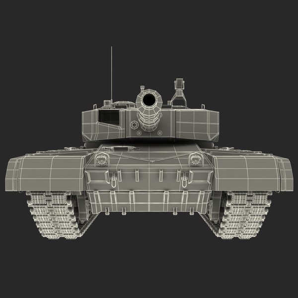 indian arjun tank main 3d obj
