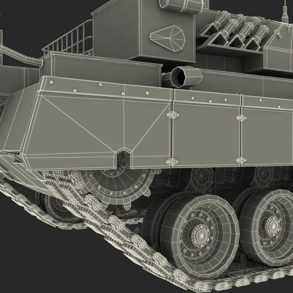 indian arjun tank main 3d obj
