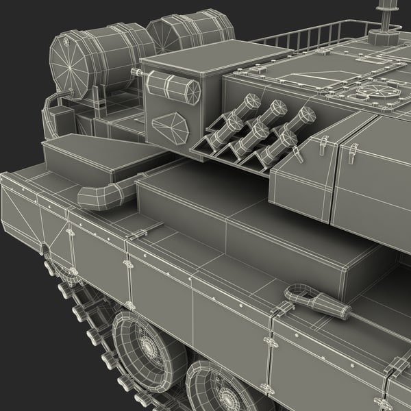 indian arjun tank main 3d obj