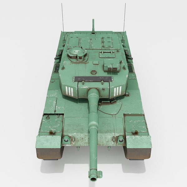 3d japanese type 90 tank model