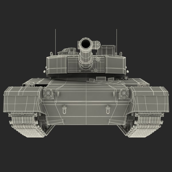 3d japanese type 90 tank model