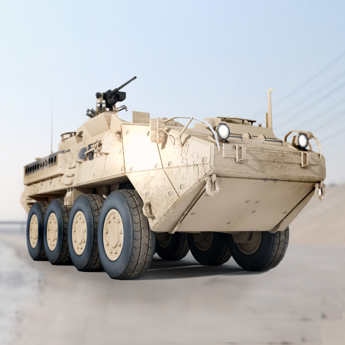 3d stryker icv