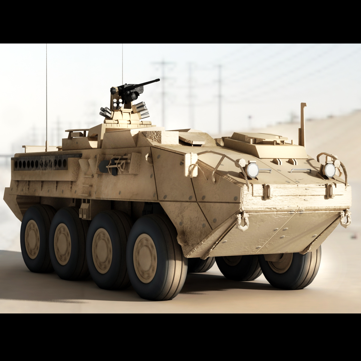 3d stryker icv