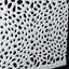 3d model perforated wave wall panel