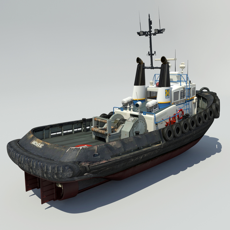 max modern tug boat