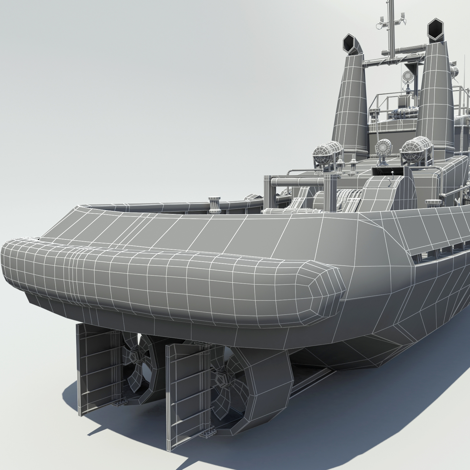 max modern tug boat