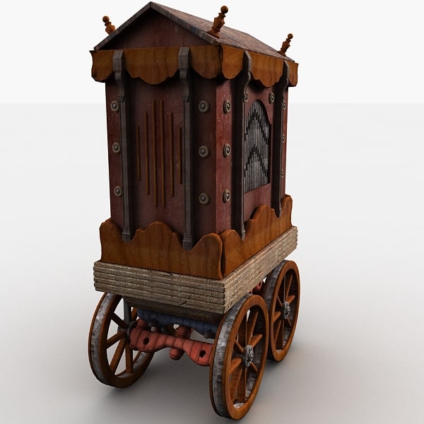 3d orchestrion model