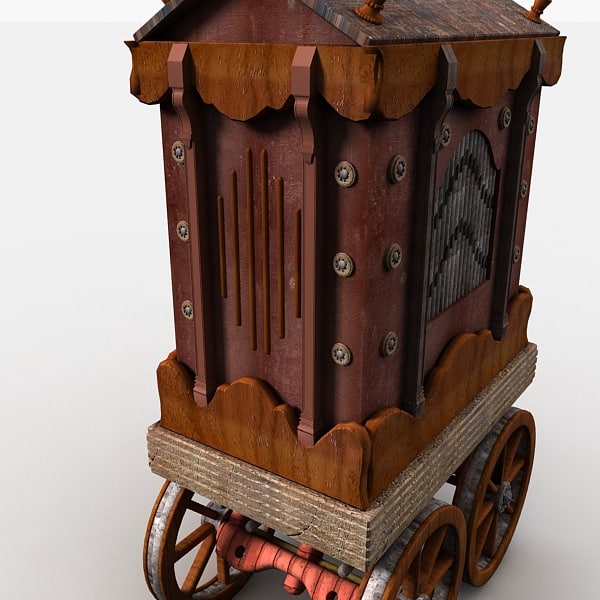 3d orchestrion model
