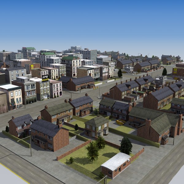 military compound barracks guard tower 3d 3ds