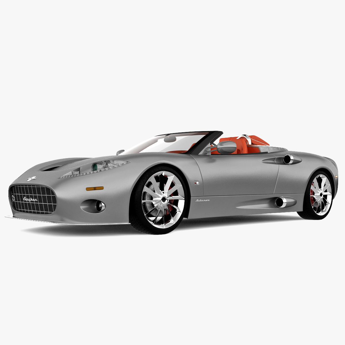 spyker c8 aileron spyder 3ds