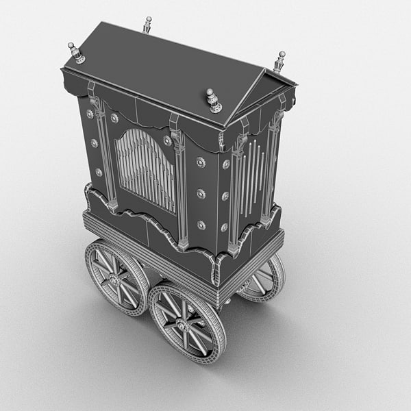 3d orchestrion model