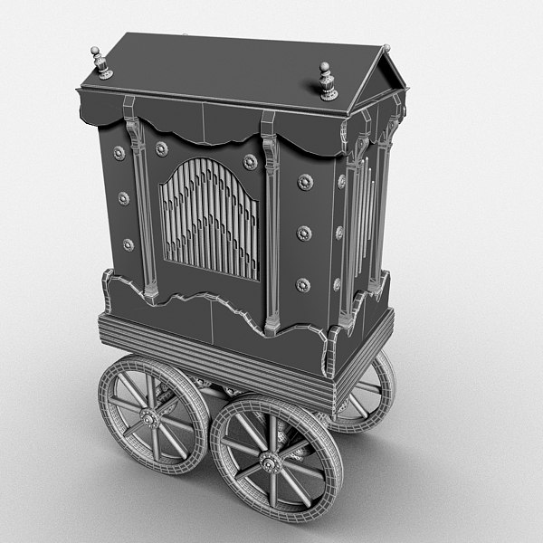 3d orchestrion model