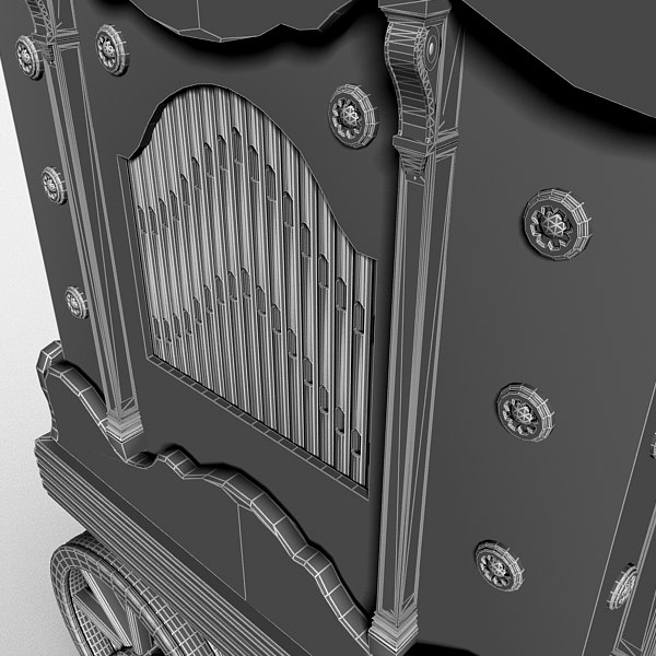 3d orchestrion model