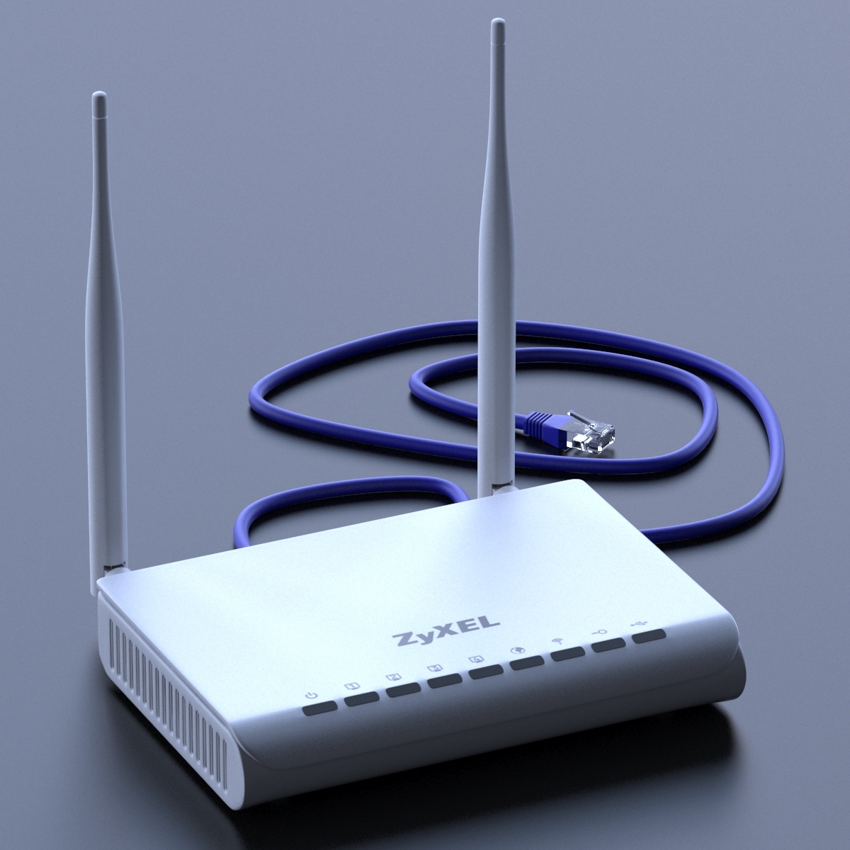 wifi router 3d max