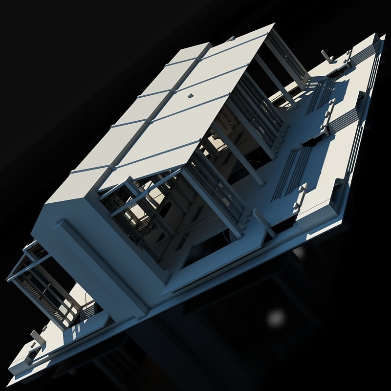 3d model complex structure