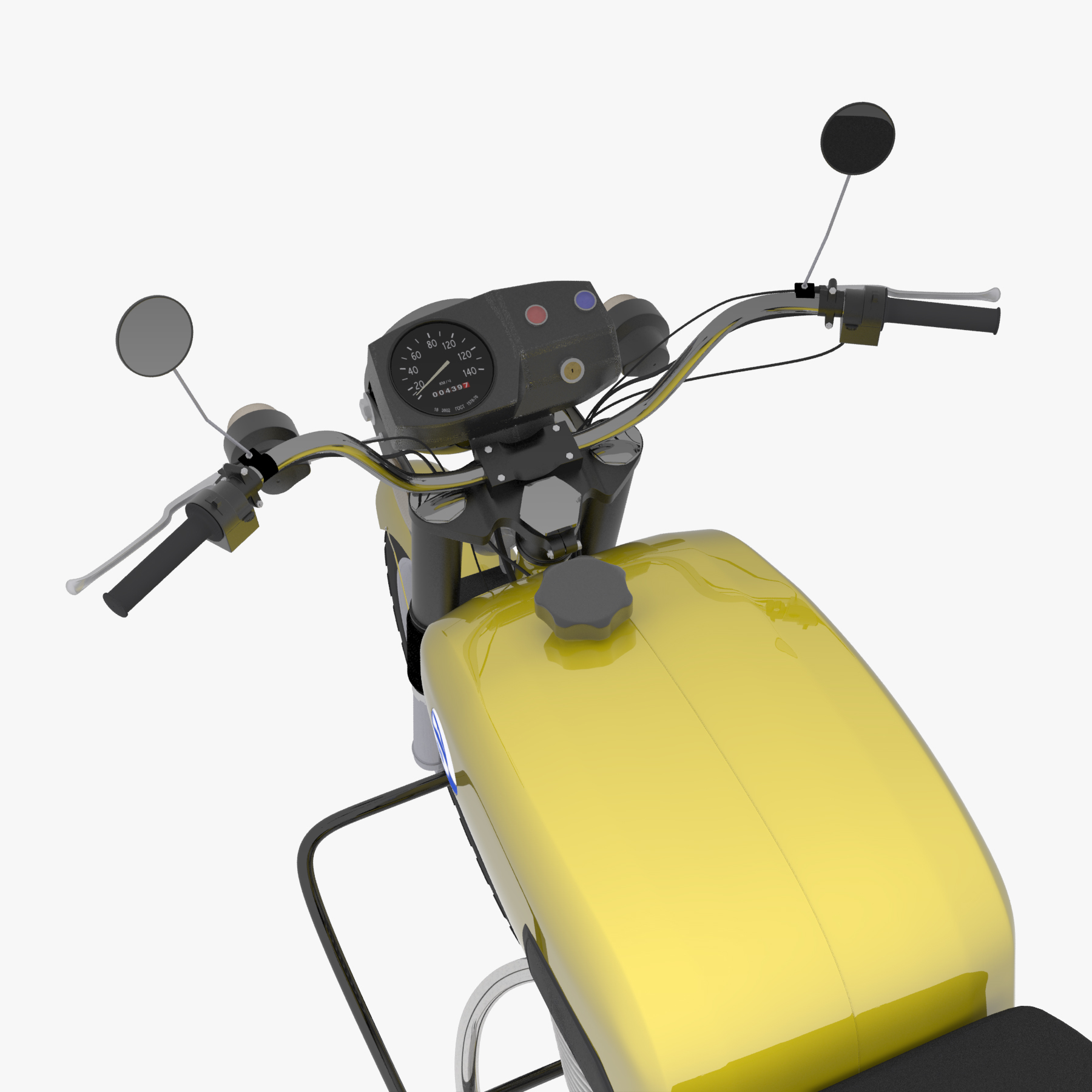 3d motorcycle model