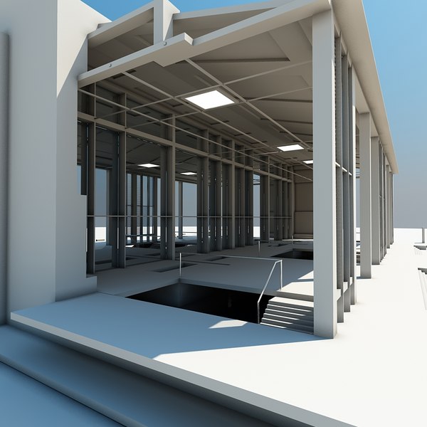 3d model complex structure