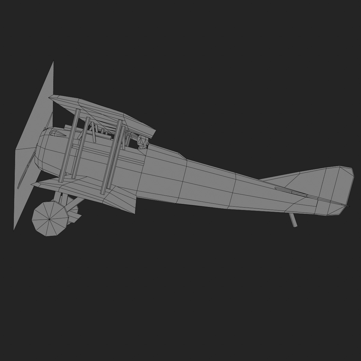spad xiii 3d max