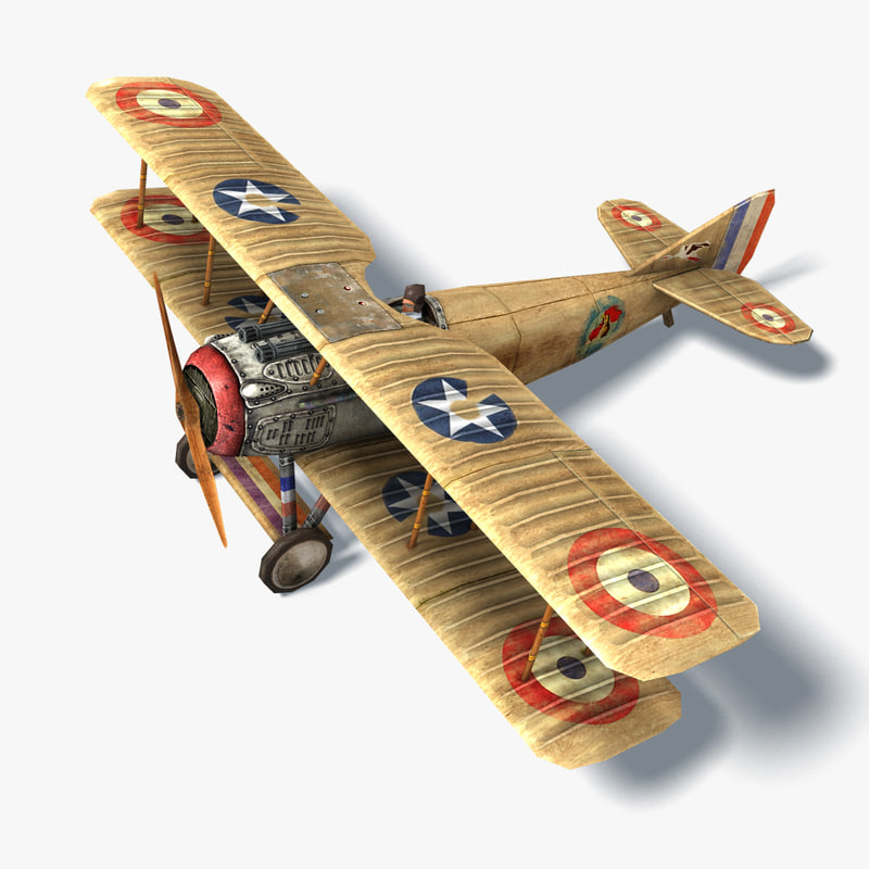 spad xiii 3d max