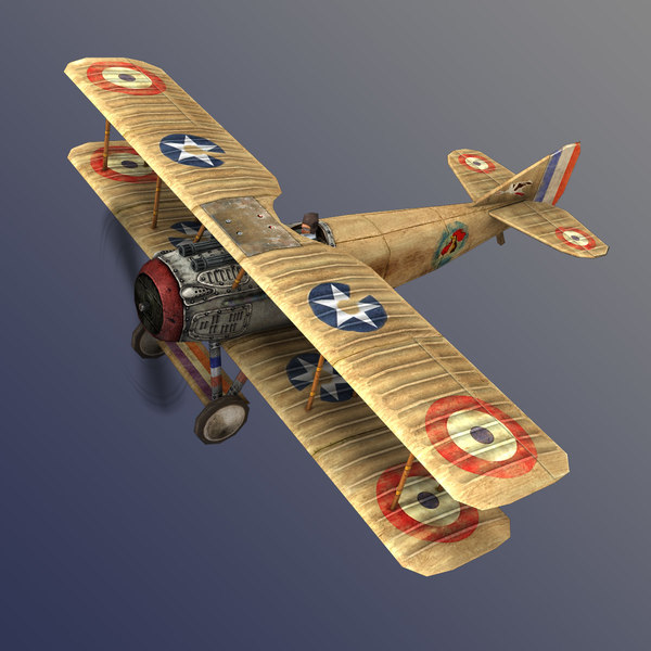 spad xiii 3d max