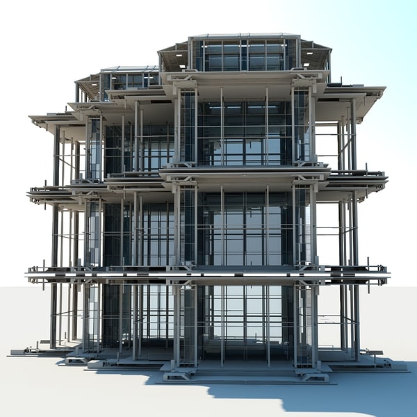 3d model complex structure