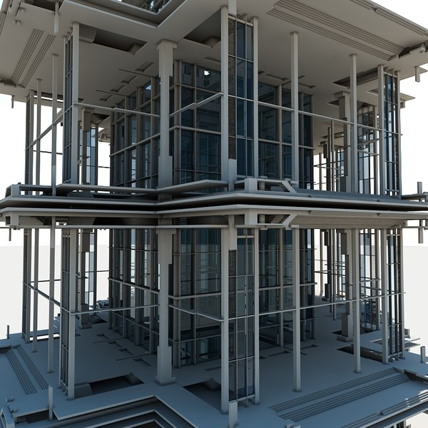 3d model complex structure