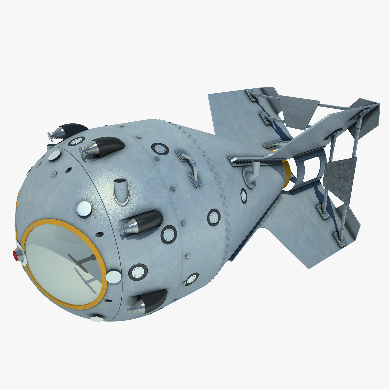 3d model nuclear bomb