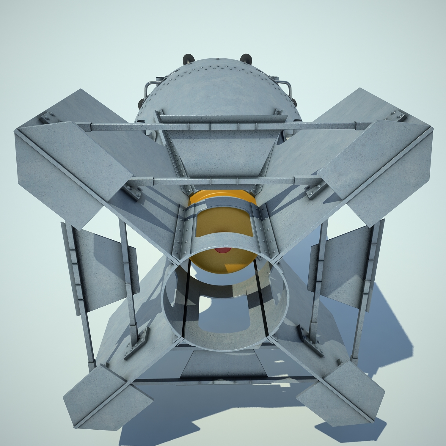 3d model nuclear bomb