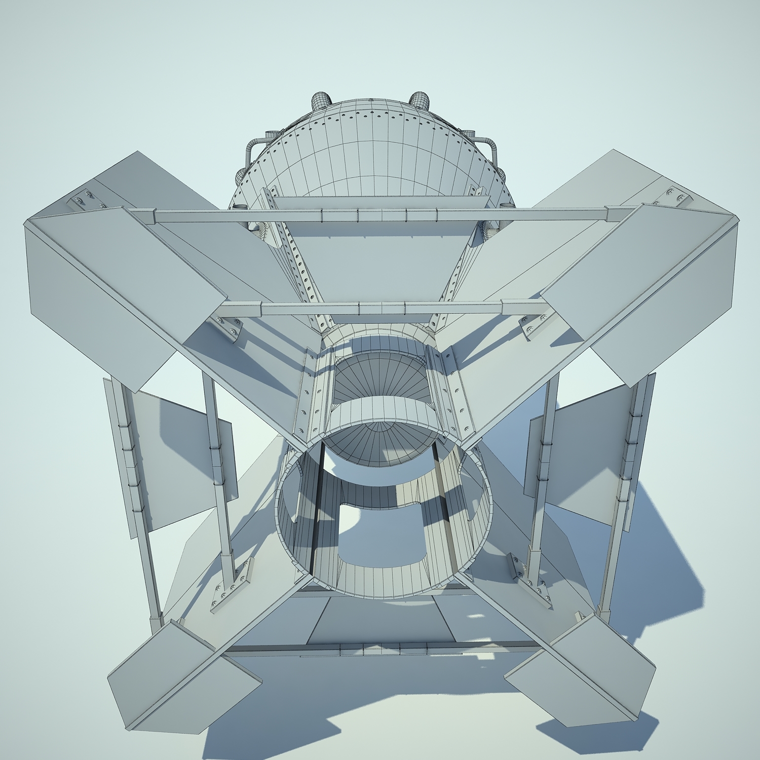 3d model nuclear bomb