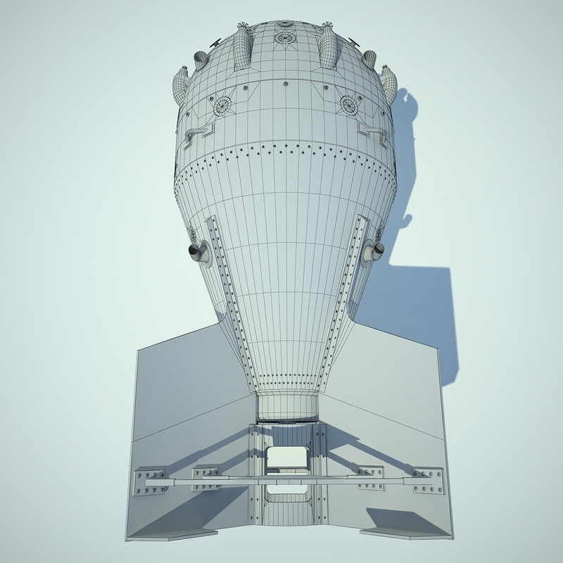 3d model nuclear bomb